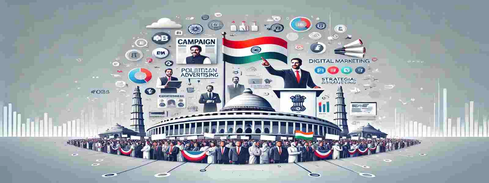 Top Political Advertising Agency in India. Election Campaign Services